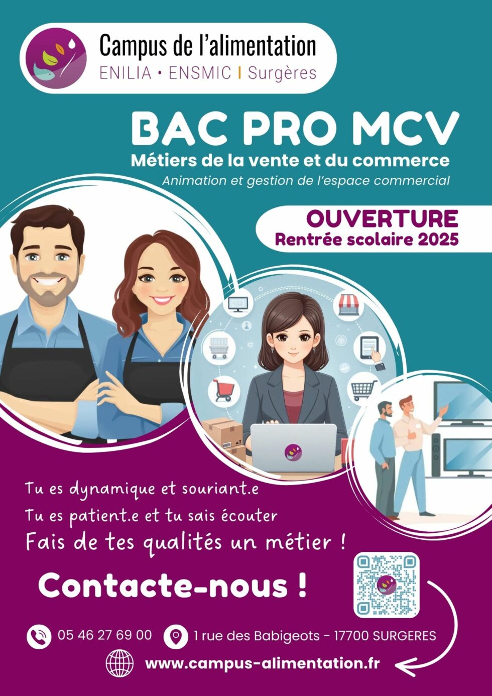 Campus de l'alimentation – ENILIA ENSMIC